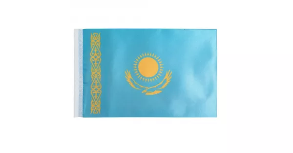 Bayraq (15*22) Qazaxstan 2-tərəfli - Ofisait