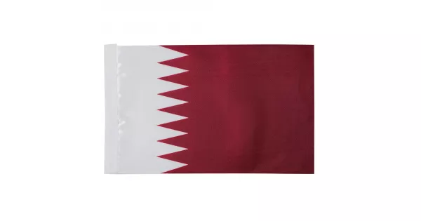 Bayraq (15*22) Qətər 2-tərəfli - Ofisait