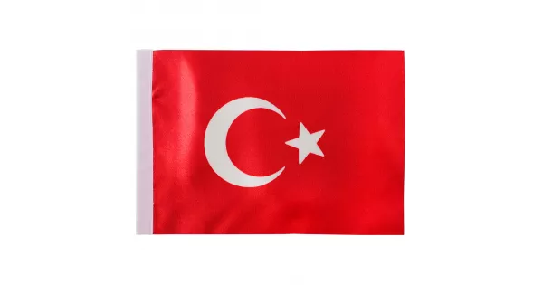 Bayraq 15*22 Türkiyə 2-tərəfli - Ofisait