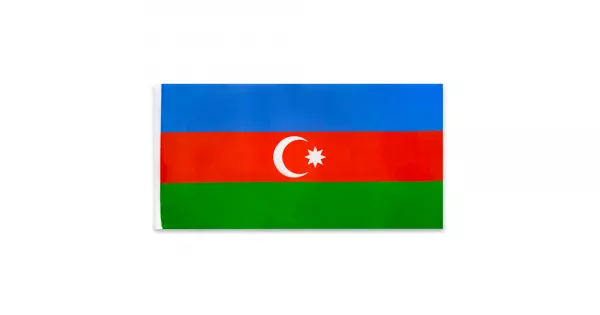 Bayraq (100*200) Azərbaycan 1-tərəfli qalın - Ofisait
