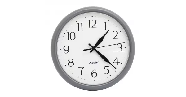 Divar saatı A-8250 boz - Ofisait
